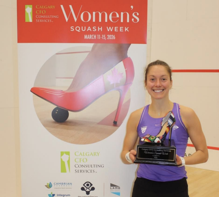 Sabrina Sobhy Matches Career High Title Mark at Calgary Women’s Squash ...